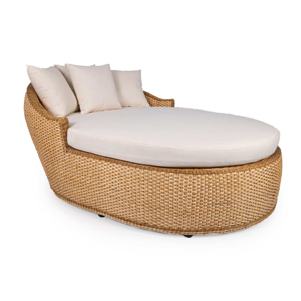 Daybed OVAL en rattan – RHACO FURNITURE
